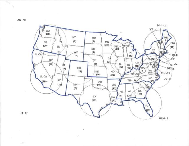 Chapter 5 – Geographical Breakdown | DIVE LOCAL